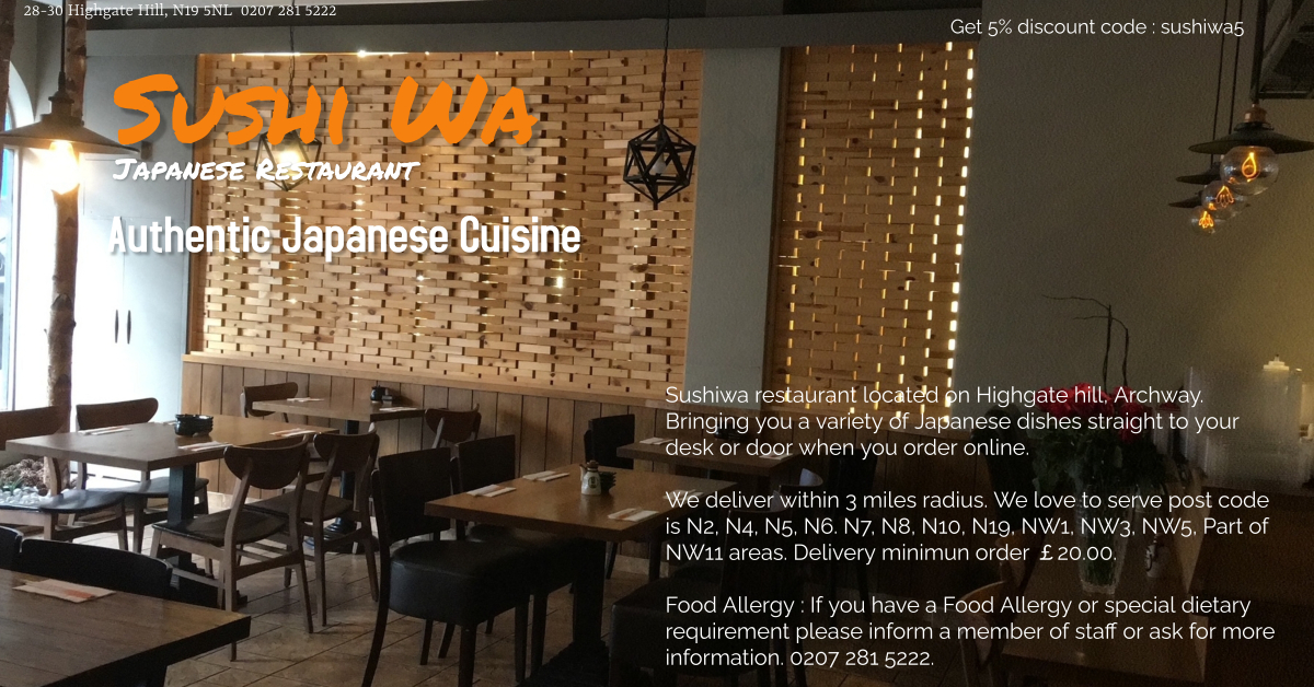 Best Japanese Restaurant in London - Sushi Bar | Sushiwa